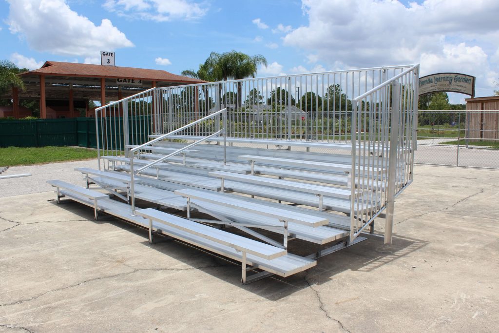 5 Row Aluminum Bleachers for Sale - Made to Last